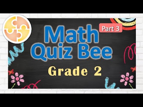 Math Quiz Bee for Grade 2 | Quiz 3 | Quiz by brainYs