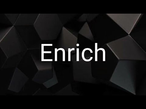 Enrich||Meaning and Usage in English || synonyms