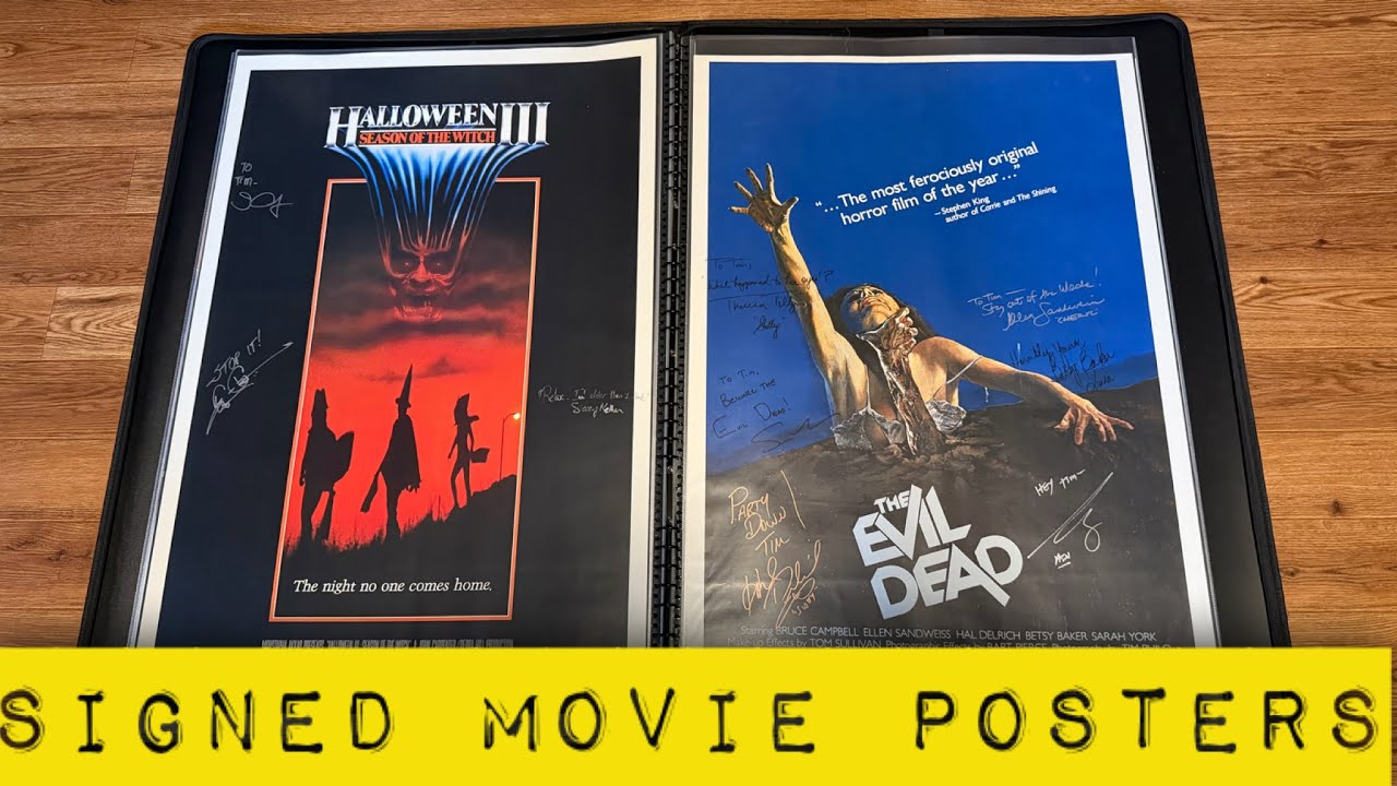 Signed Movie Posters Collection (Moved them into a new portfolio)
