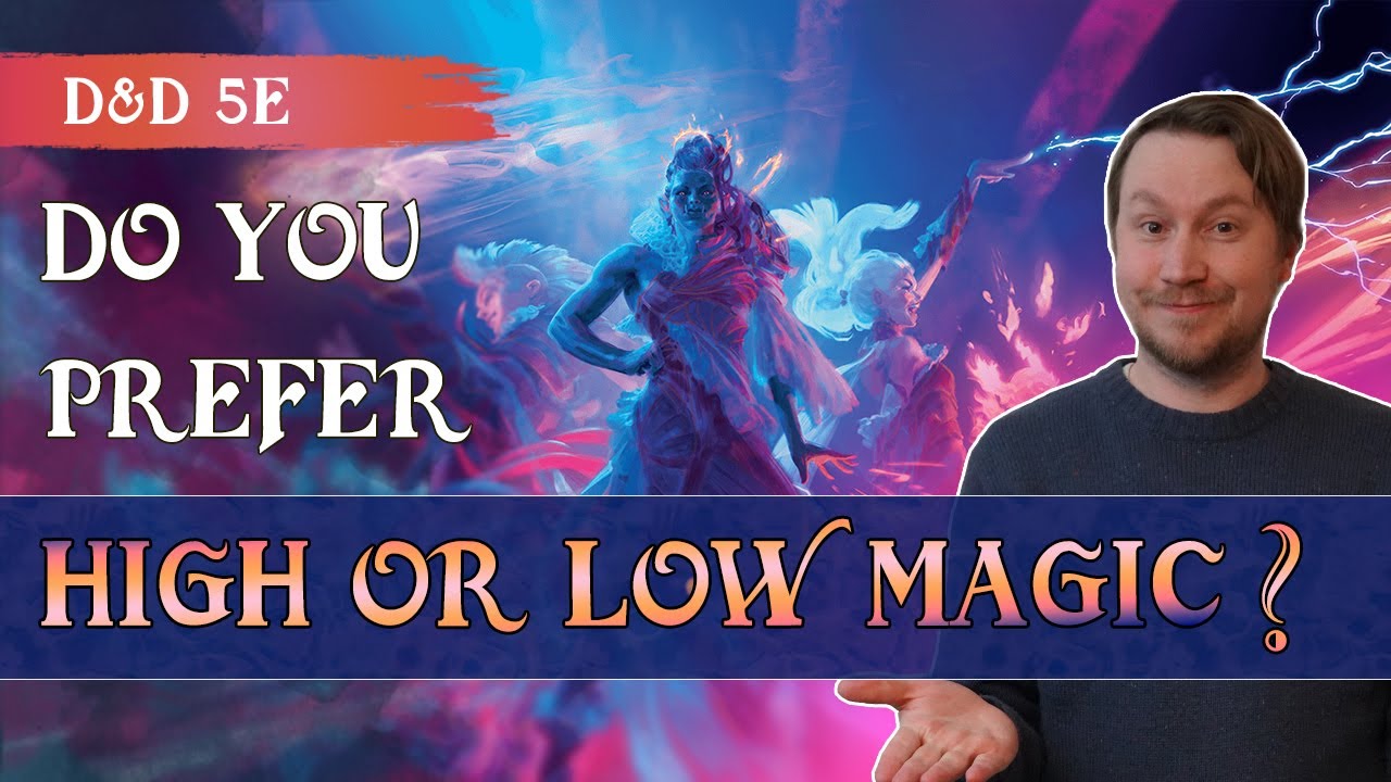 Are High-Magic or Low-Magic Settings Better? 🤔#DND5e #DMRoundtable
