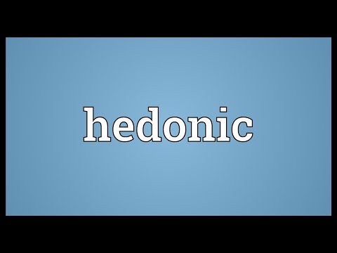 Hedonic Meaning