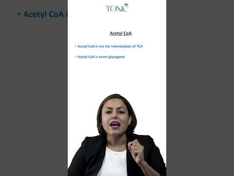 Important Information on "Acetyl CoA"