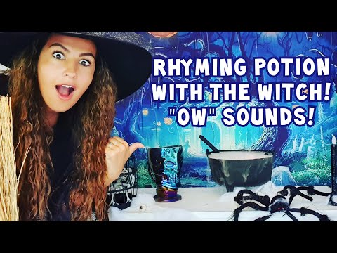 Rhyming Words | Sound "OW" | Fun For Kids| ☆ Potion 4 ☆ | NAOMI KARIMI