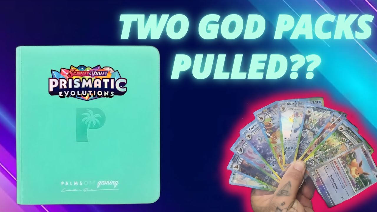 Prismatic evolutions master set layout & progress 