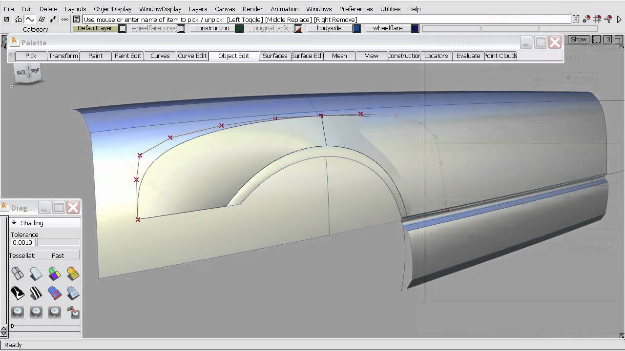 Autodesk Alias Align Tool Part 4