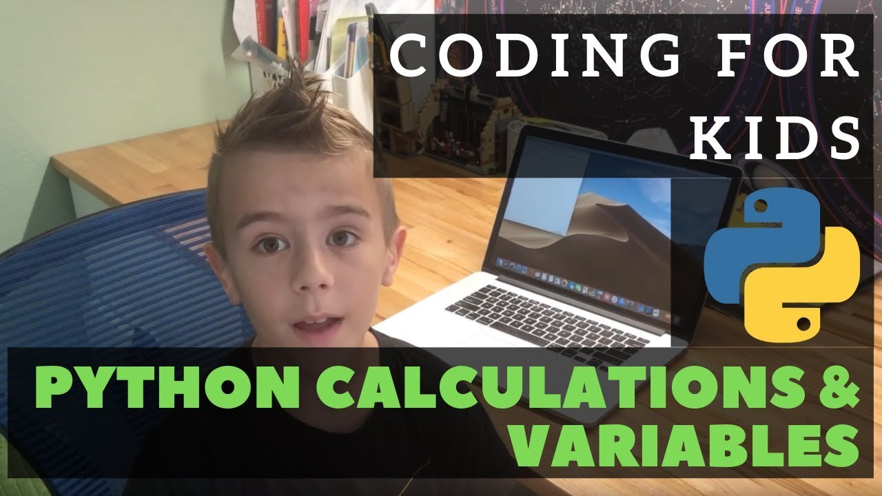 Coding for Kids - Python calculations and variables