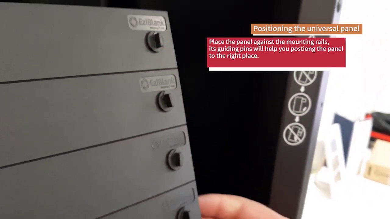 Installing an EziBlank 19