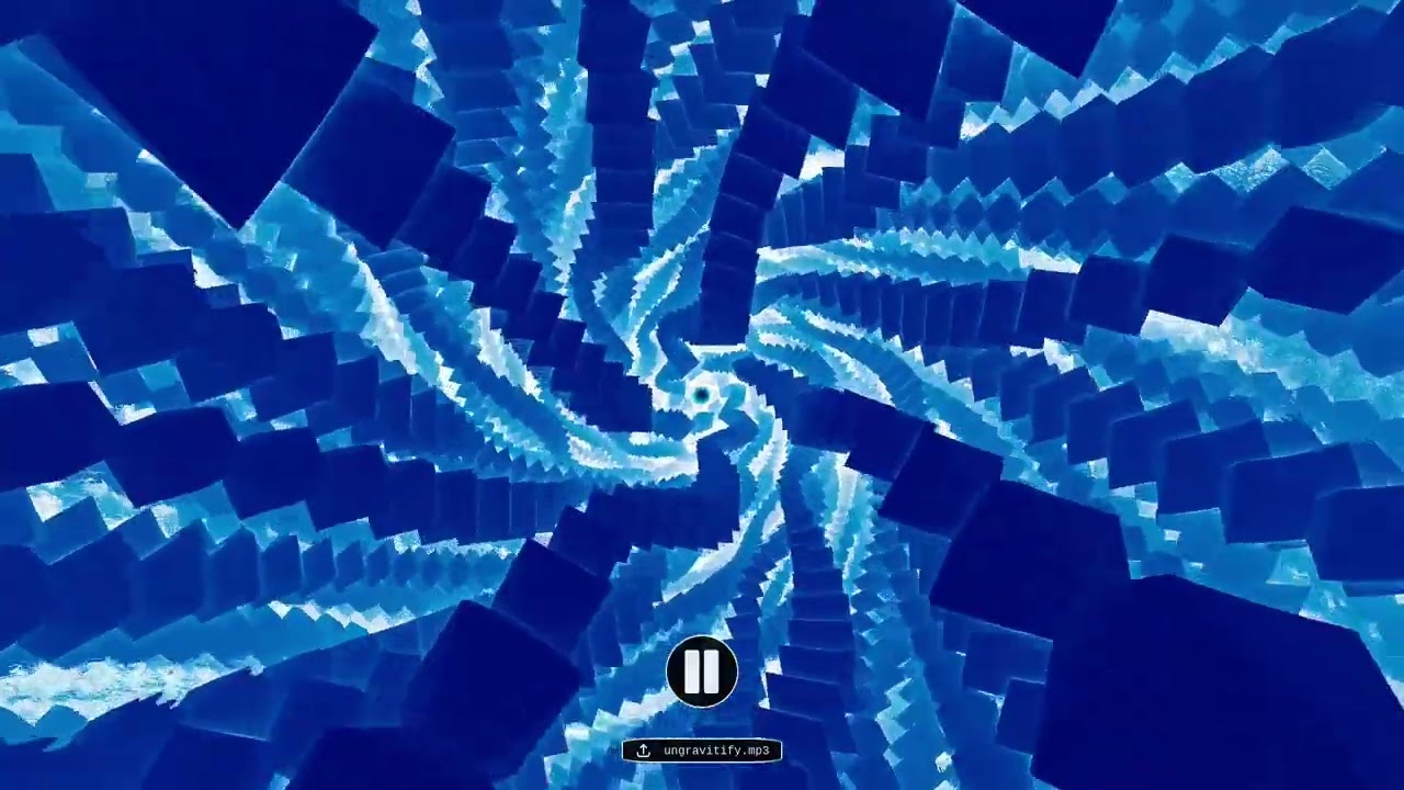 Raymarching Sound Visualizer Demo