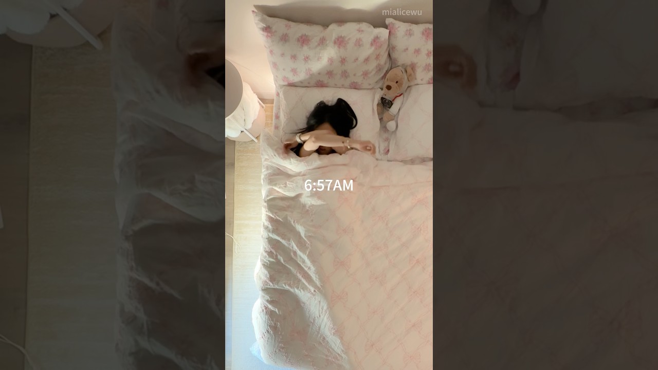 🌸7am asmr grwm morning routine 🩰 #morningroutine #asmr #dayinmylife #vlog #skincare