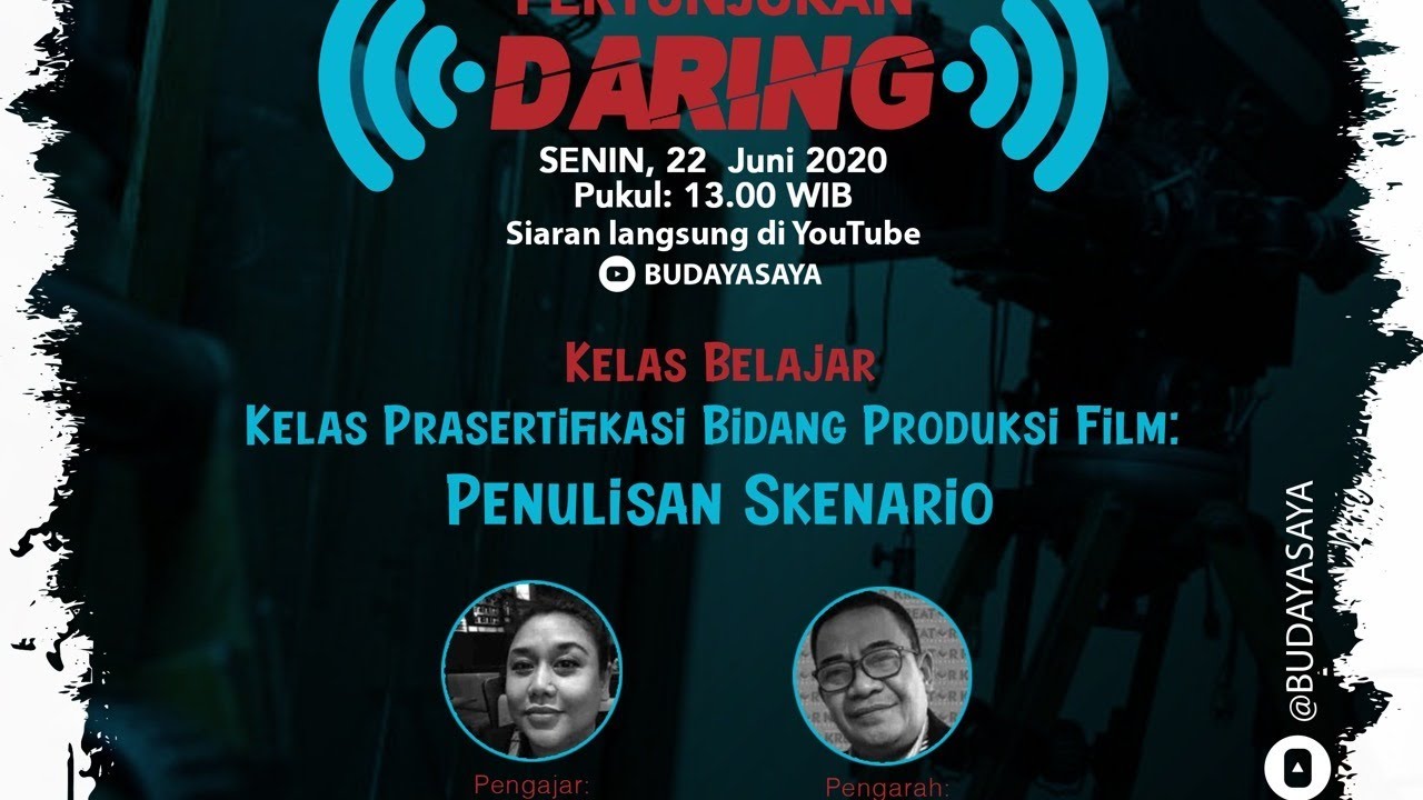 Kelas Prasertifikasi Bidang Produksi Film: Penulisan Skenario