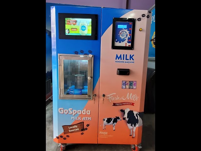 Milk Vending Machine - 100 Liter Milk Vending Machine Manufacturer from ...