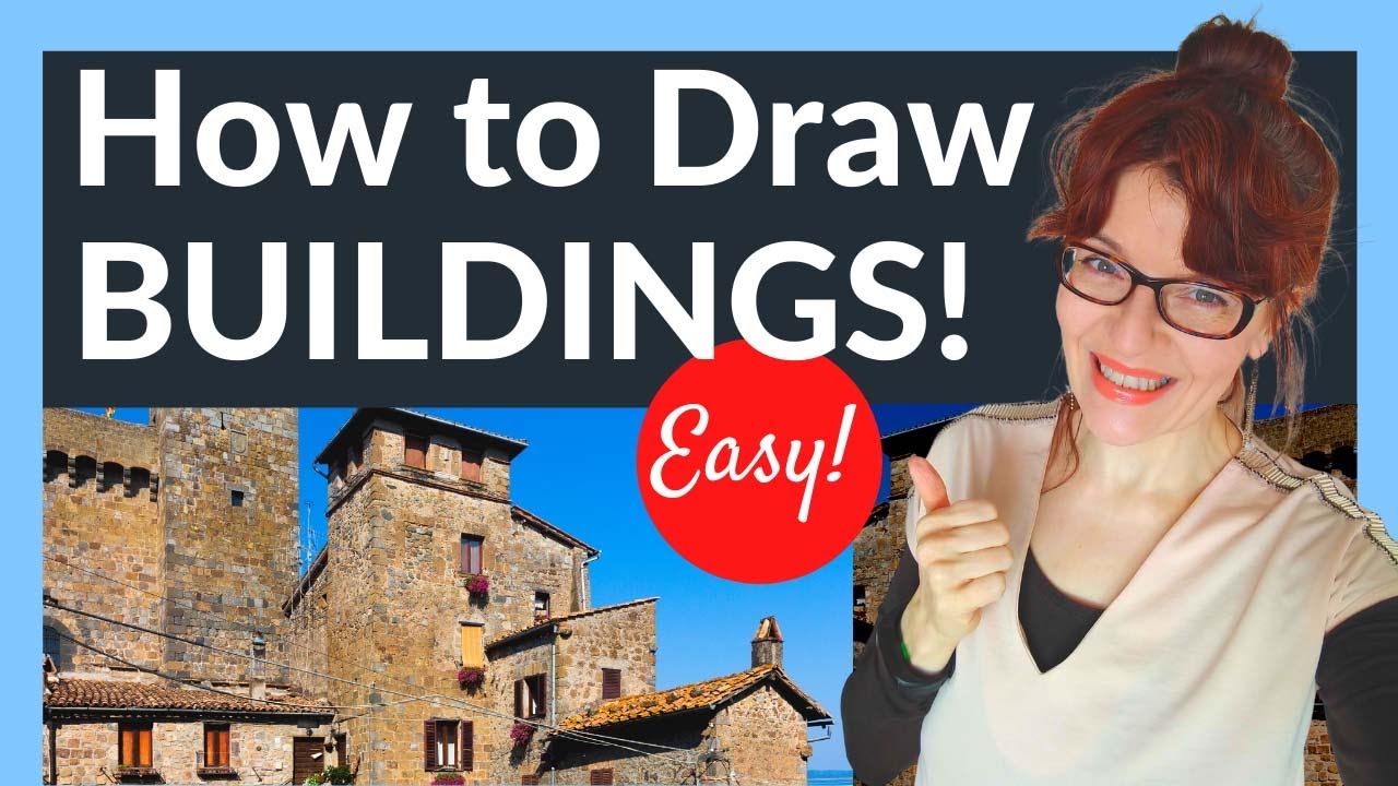Building Perspective Drawing (9 Clever tricks!)