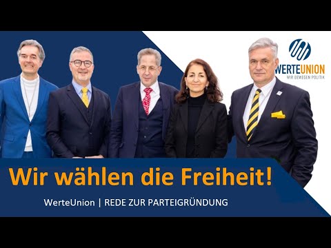 Wir machen das! | Die Rede von Hans-Georg Maaßen zur Parteigründung