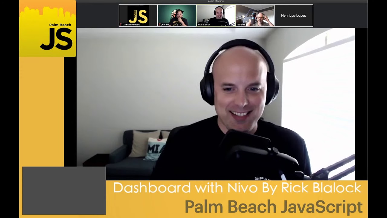 Palm Beach JS - Building a easy Dashboard with Nivo by Rick Blalock