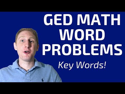 Get More GED Math Word Problems Right with Key Words