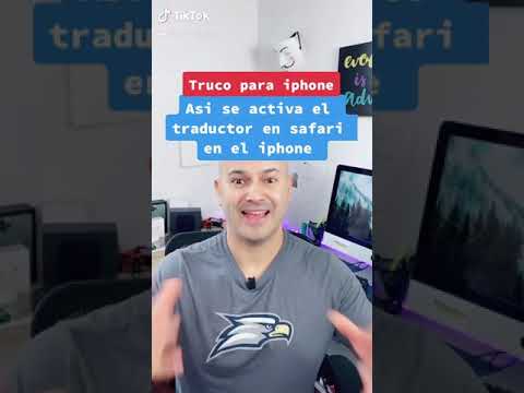 Como activar el traductor en Safari para iphone #shorts