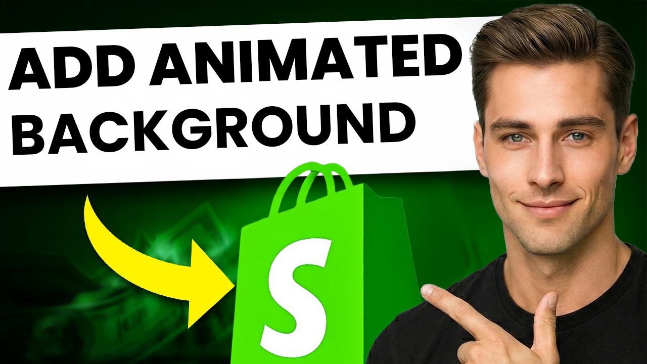 How To Add Animated Background In Shopify (FAST & EASY)