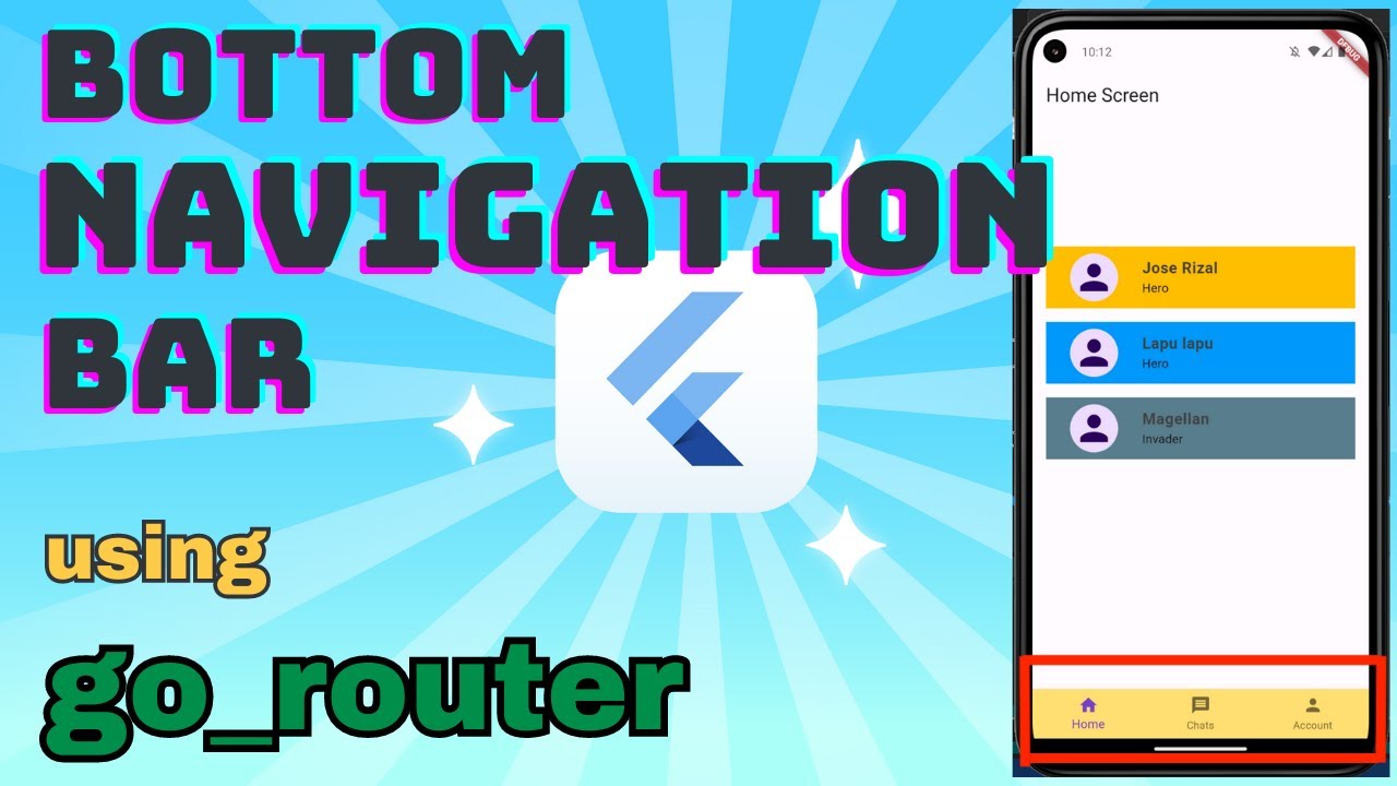 Advanced Flutter Bottom Navigation with GoRouter | State-Preserving Tabs Tutorial