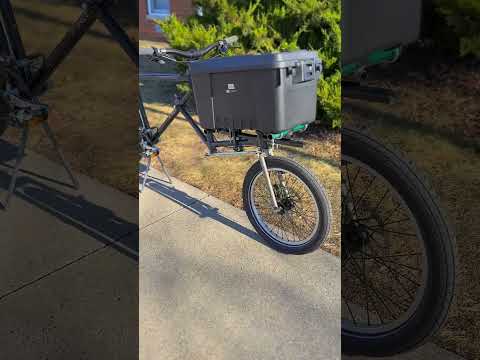 My DIY cargo bike, full build video on my channel #cargobike
