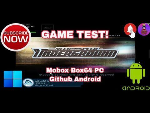 Need for Speed Underground Mobox Box64 PC Github Android