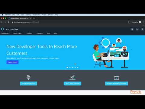Learn Hands on Building Alexa Skills Setting Up an Amazon Alexa Developer Account | packtpub com ...