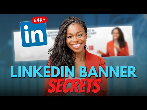 How to Easily Create the Perfect LINKEDIN BANNER | LinkedIn Profile Tips