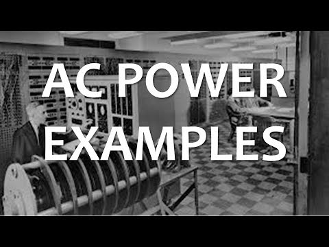 AC Power Examples (Full Lecture)