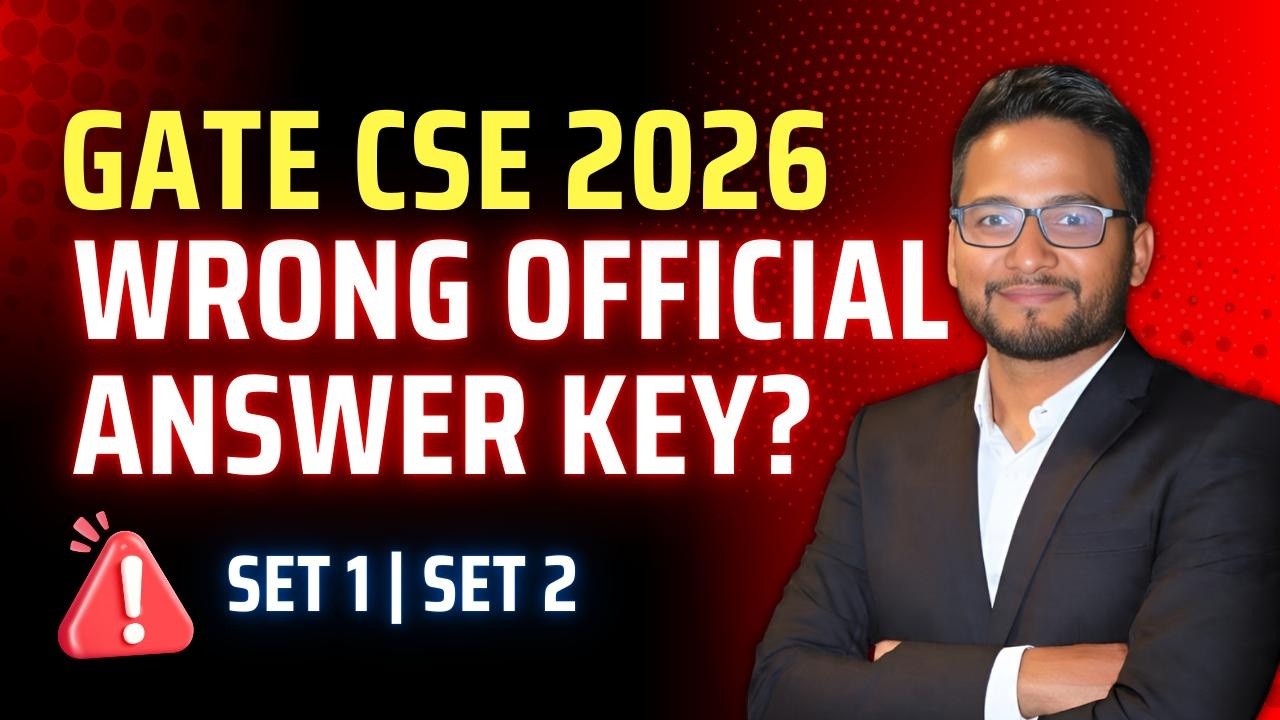 CN Questions in GATE CSE 2026 | Challenge Official Answer Key | Complete Analysis