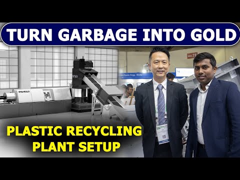 Plastic recycling machine: Future business | Polystar in plastindia 2023 | Plastic recycling plant |