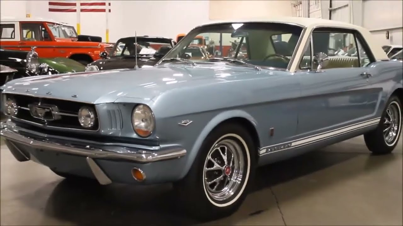 1965 Ford Mustang Lt Blue