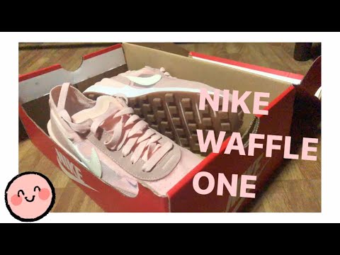 Unboxing my Nike |Women's Waffle One Shoes 👟