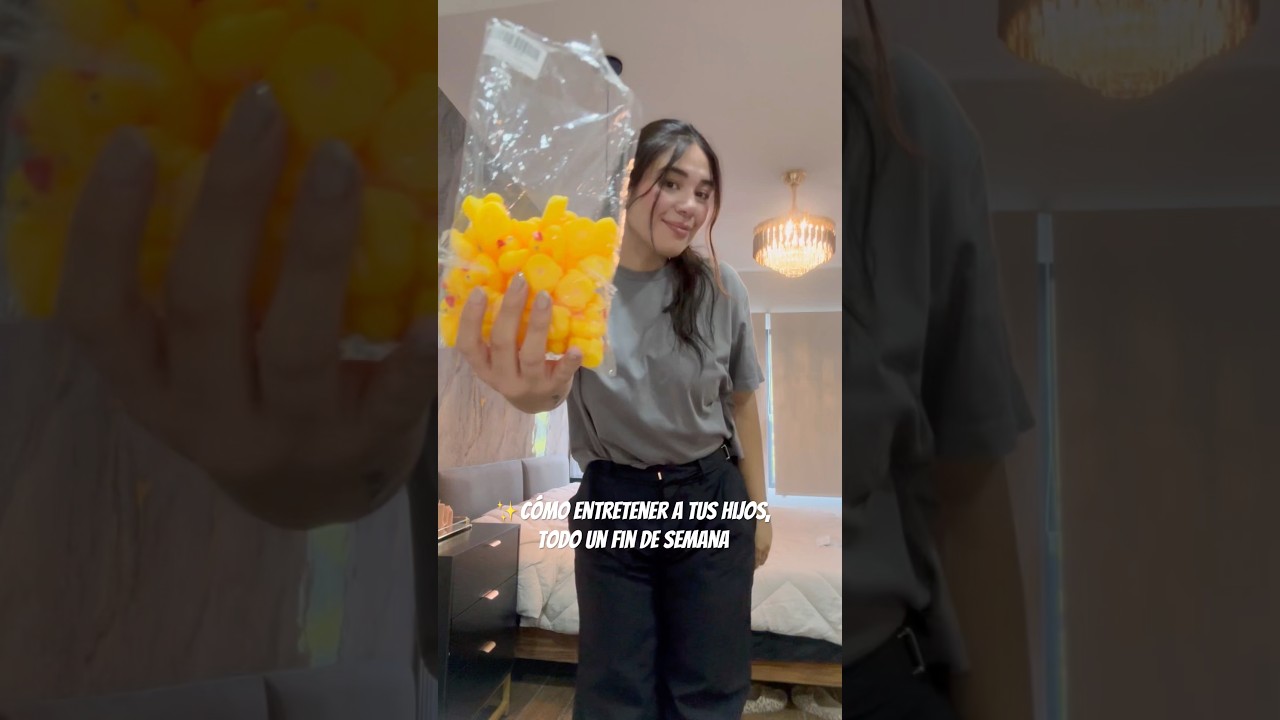 IDEA TO ENTERTAIN THE KIDS DURING THE VACATION 🐥💛 #ideas #minivlog #mom #tutorial