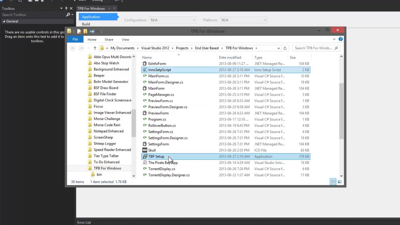Using the Inno Setup Wizard