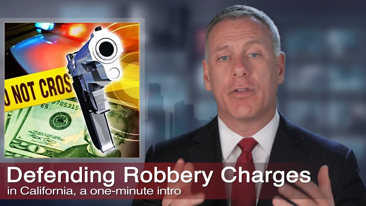 Los Angeles Robbery Crimes Criminal Defense, Kraut Law Group
