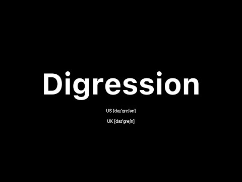 How to Pronounce Digression: 🇺🇸 American English vs. 🇬🇧 British English