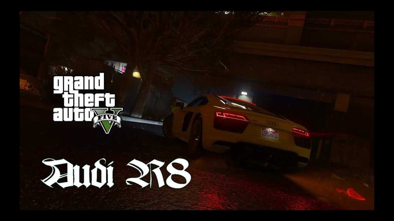 Audi R8 V 10 Plus 2017 1.7 - GTA 5