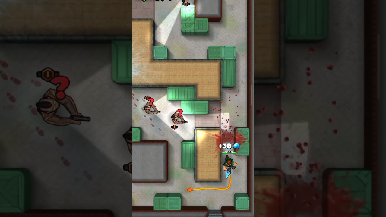 hunter assassin gameplay || hack mode apk gameplay || last level 2000#youtubeshorts#shorts