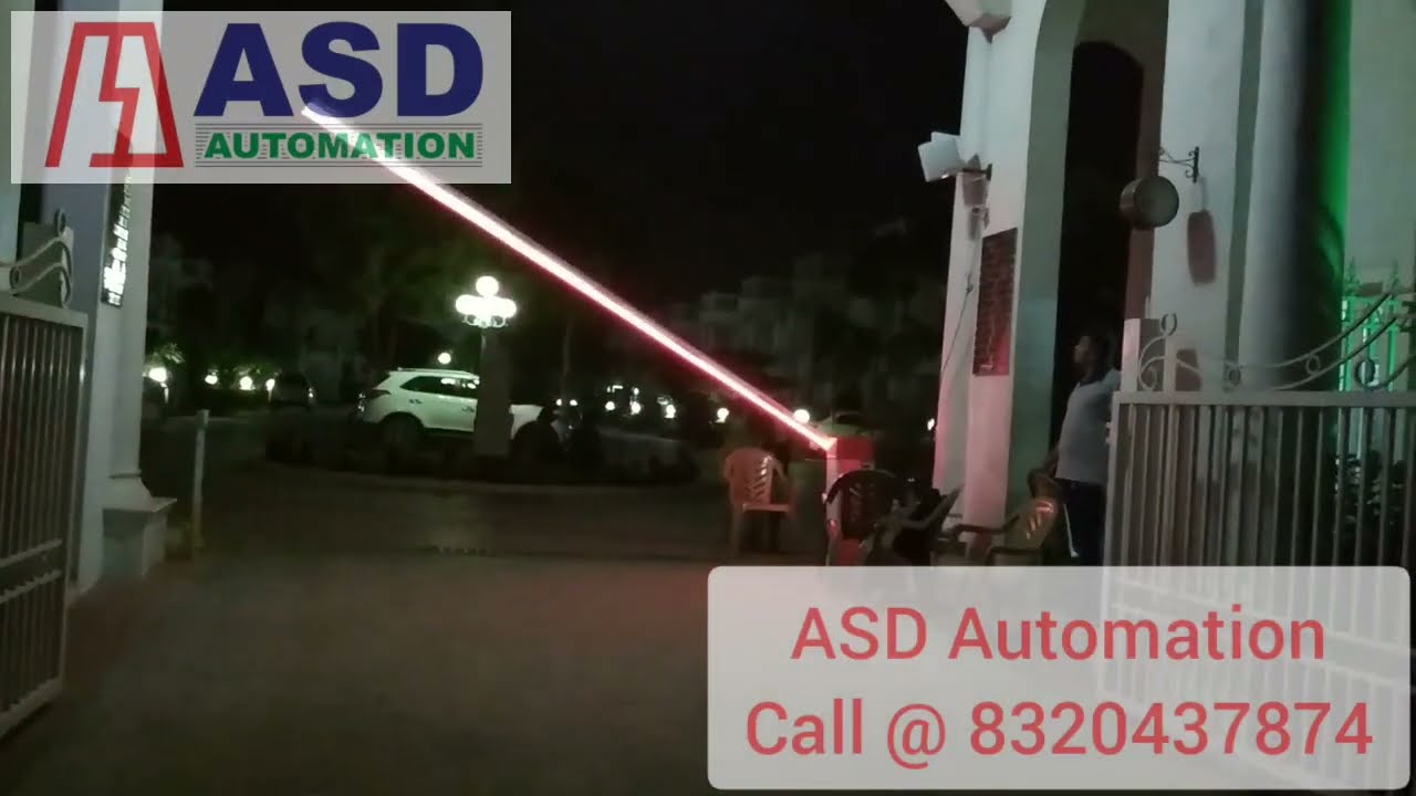 Automatic Boom Barrier operating by RFID Tags