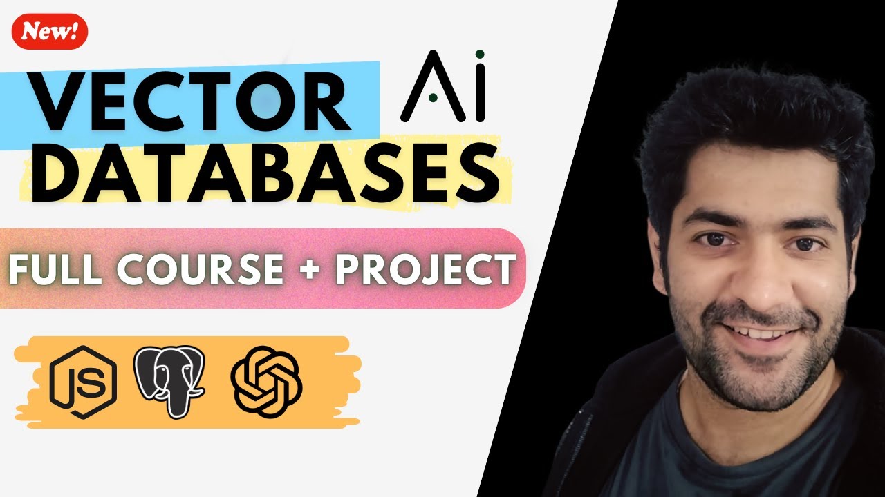 Vector Database Tutorial For Beginners | PostgreSQL| Open AI | Node.js