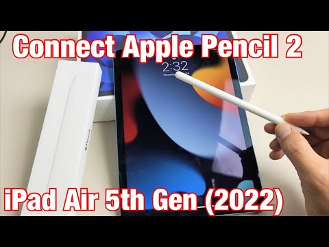 iPad Air 5: How to Connect Apple Pencil 2nd Gen.