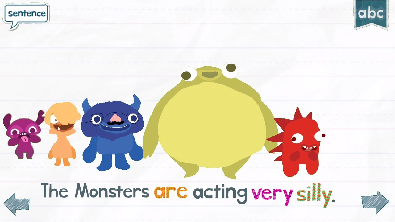 Endless reader “silly” (with text and narration)