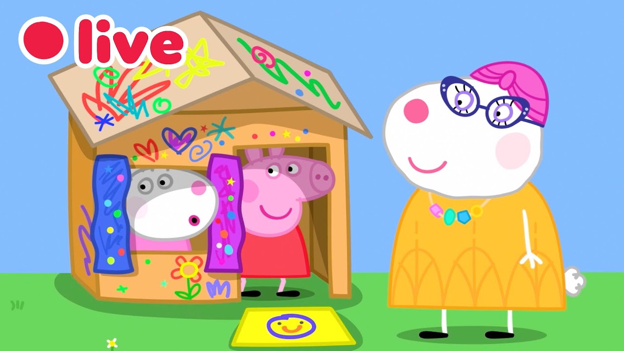 🔴 LIVE: Funny Adventures With Peppa Pig 🤣✨ Cute Kids Cartoons 🐷 Back to Back FULL HD Episodes