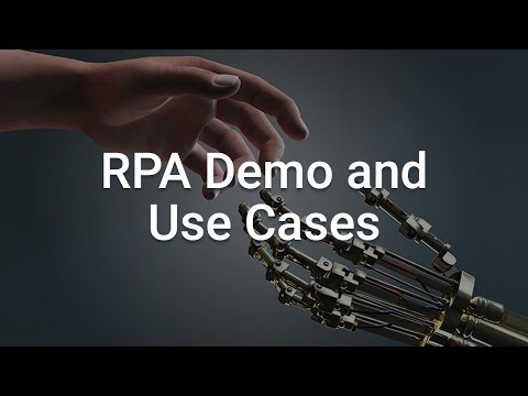 RPA Demo and RPA Usecases