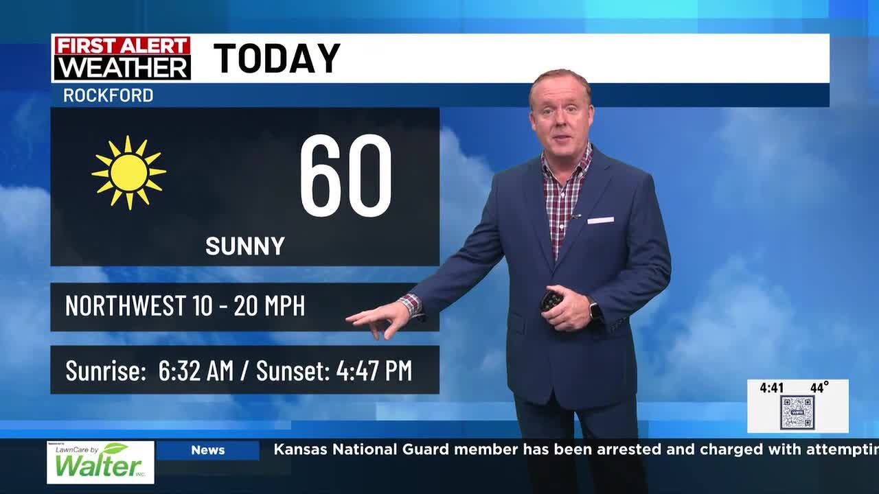 Windy, warm, elevated fire danger this afternoon