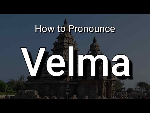 Velma - Pronunciation and Meaning
