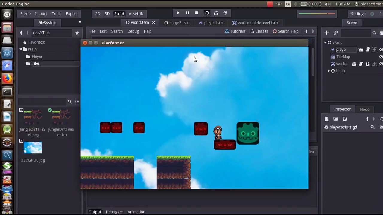 Godot small basic 2D Game