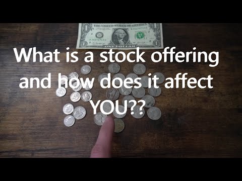 What Is A Public Stock Offering? What is DILUTION? Penny Stocks...