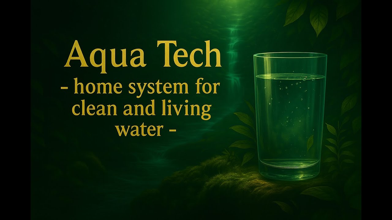 Aqua Tech – a home system for pure and living water