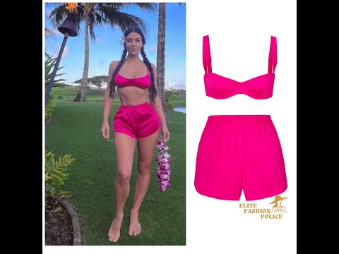 Kim Kardashian wore £56 Skims bra and £54 shorts. #shorts #viral