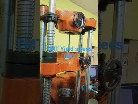 Yield stress Test of 12mm steel